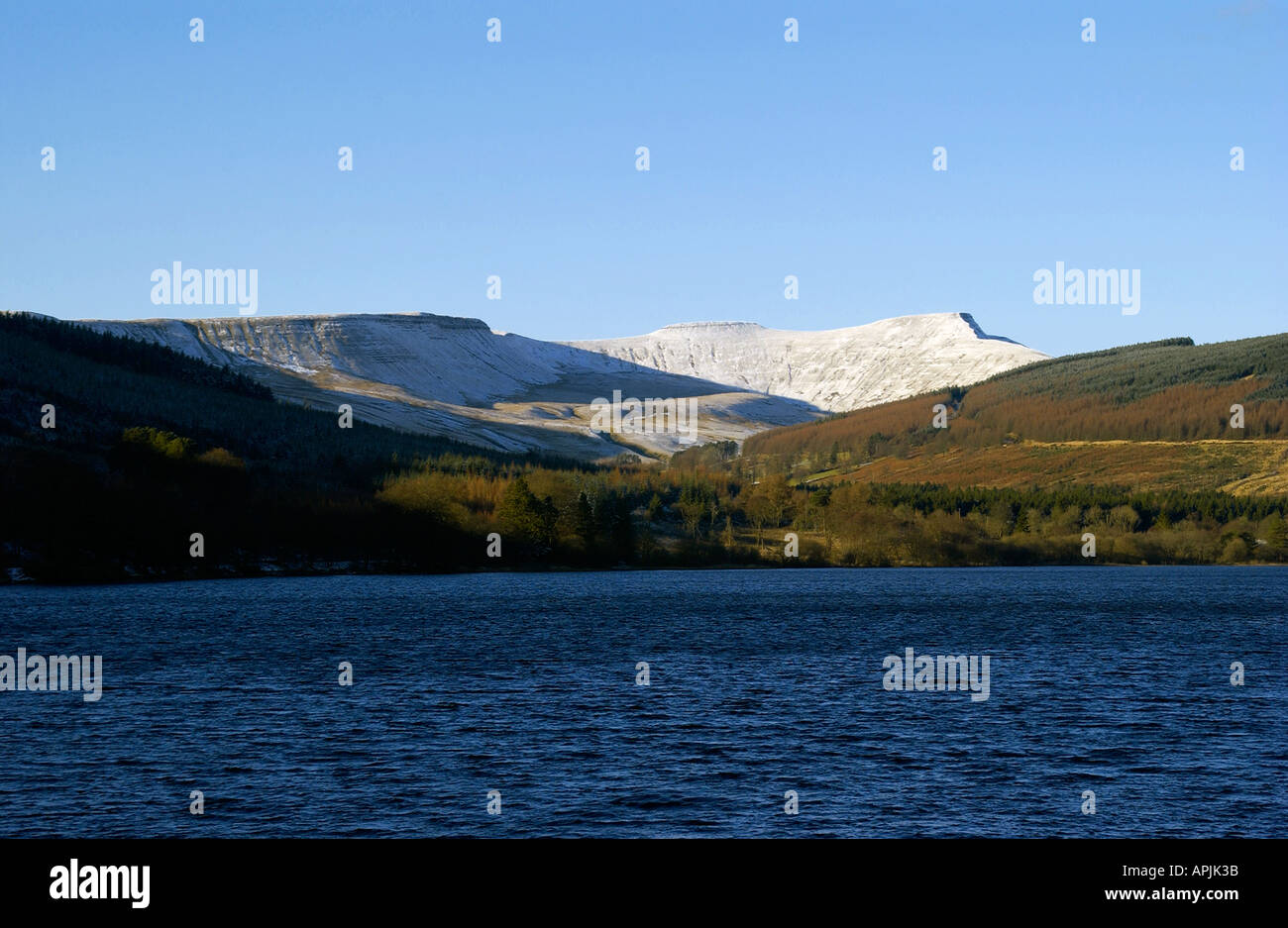Beacons national park pentwyn reservoir hi-res stock photography and ...