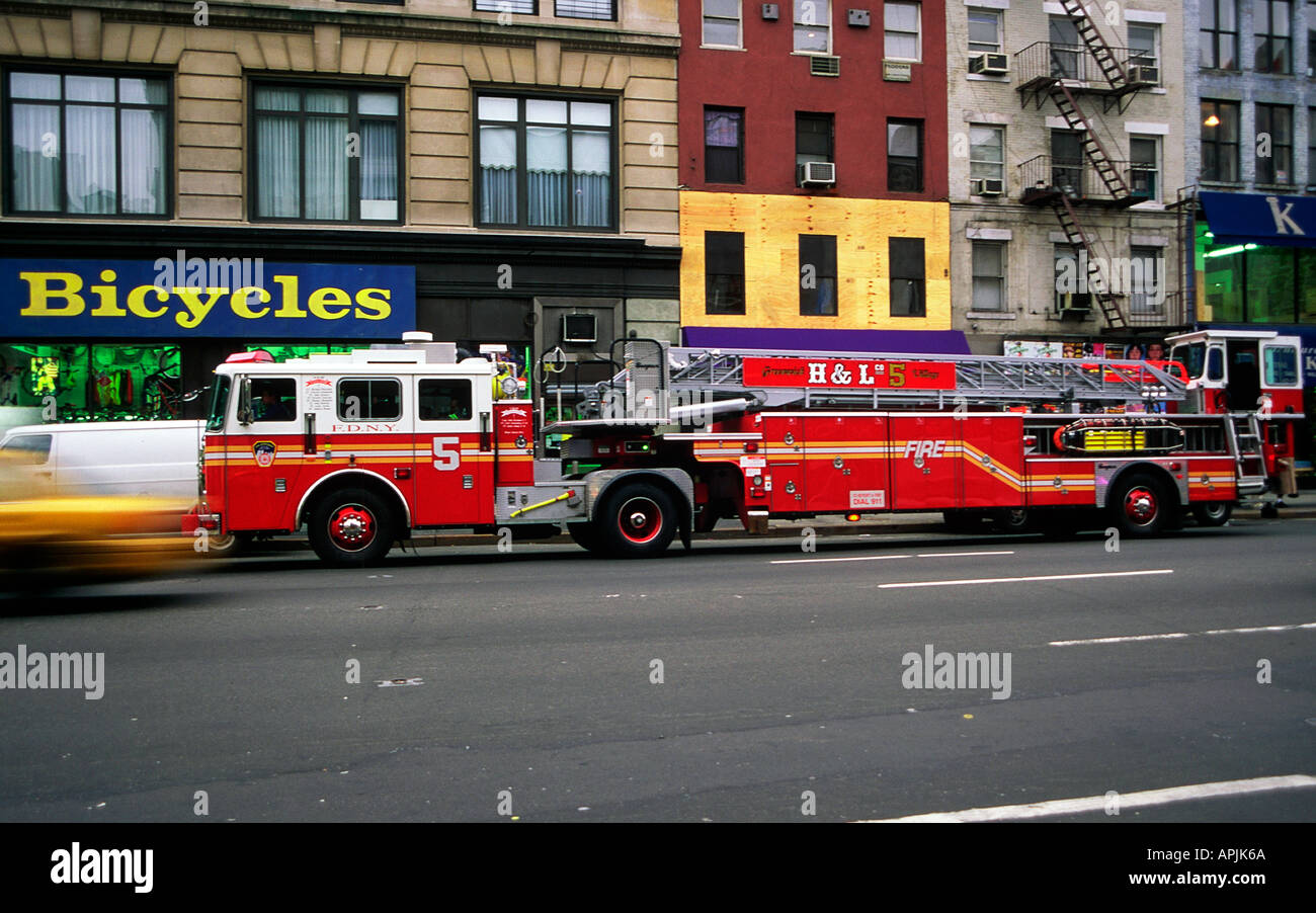 New york fire engine hi-res stock photography and images - Alamy