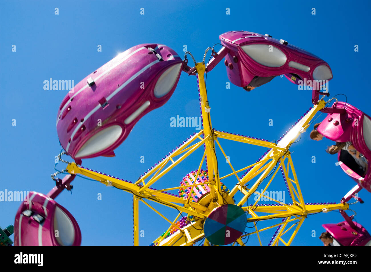 Ride at the carnival Stock Photo - Alamy