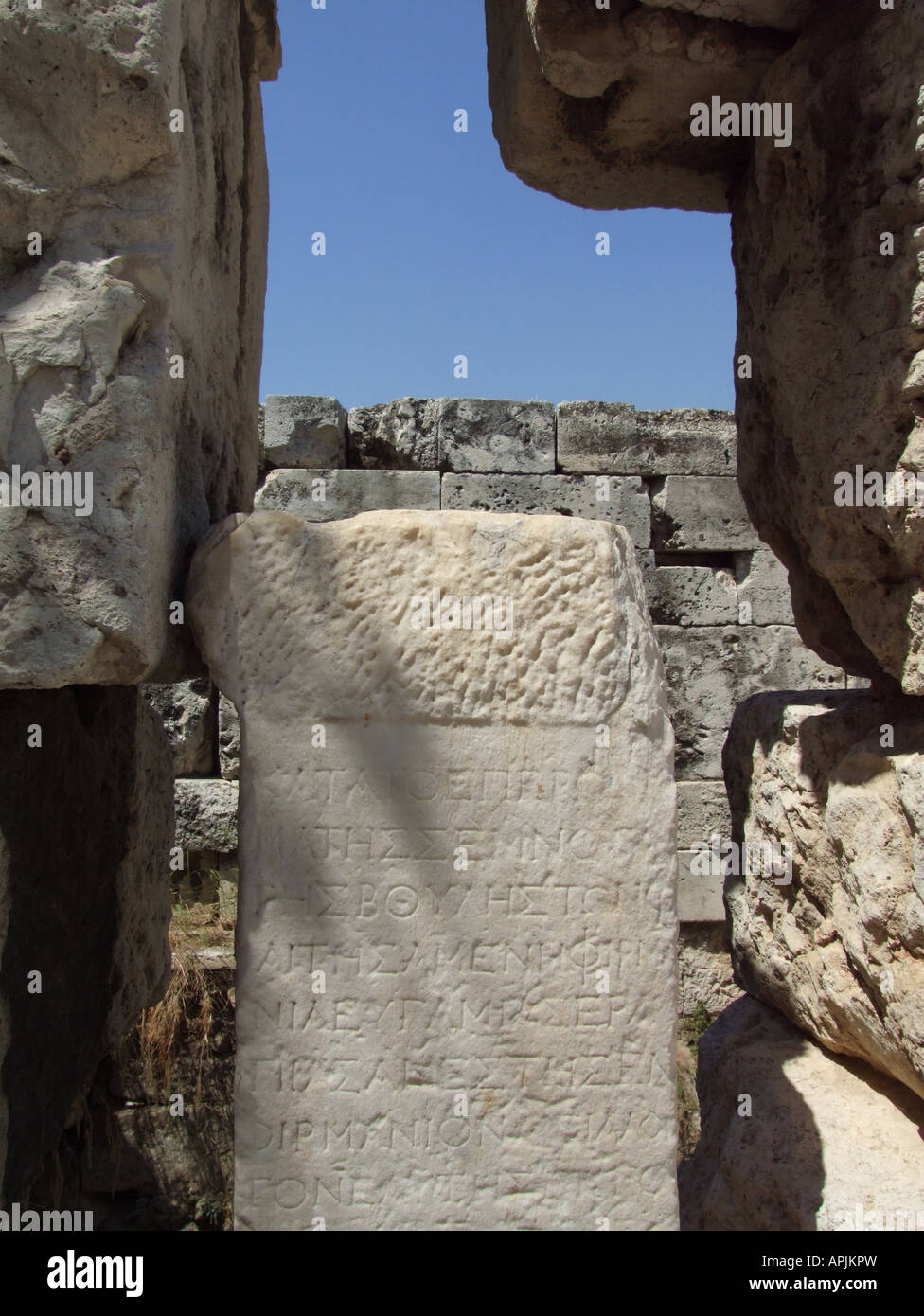 Tomb greek letters hi-res stock photography and images - Alamy