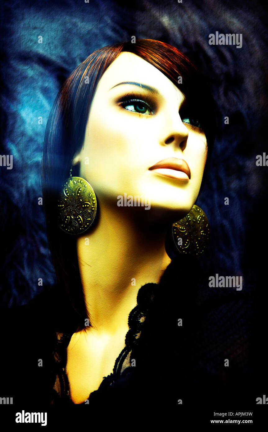 showroom dummy mannequin model female woman shop consumerism highstreet ...
