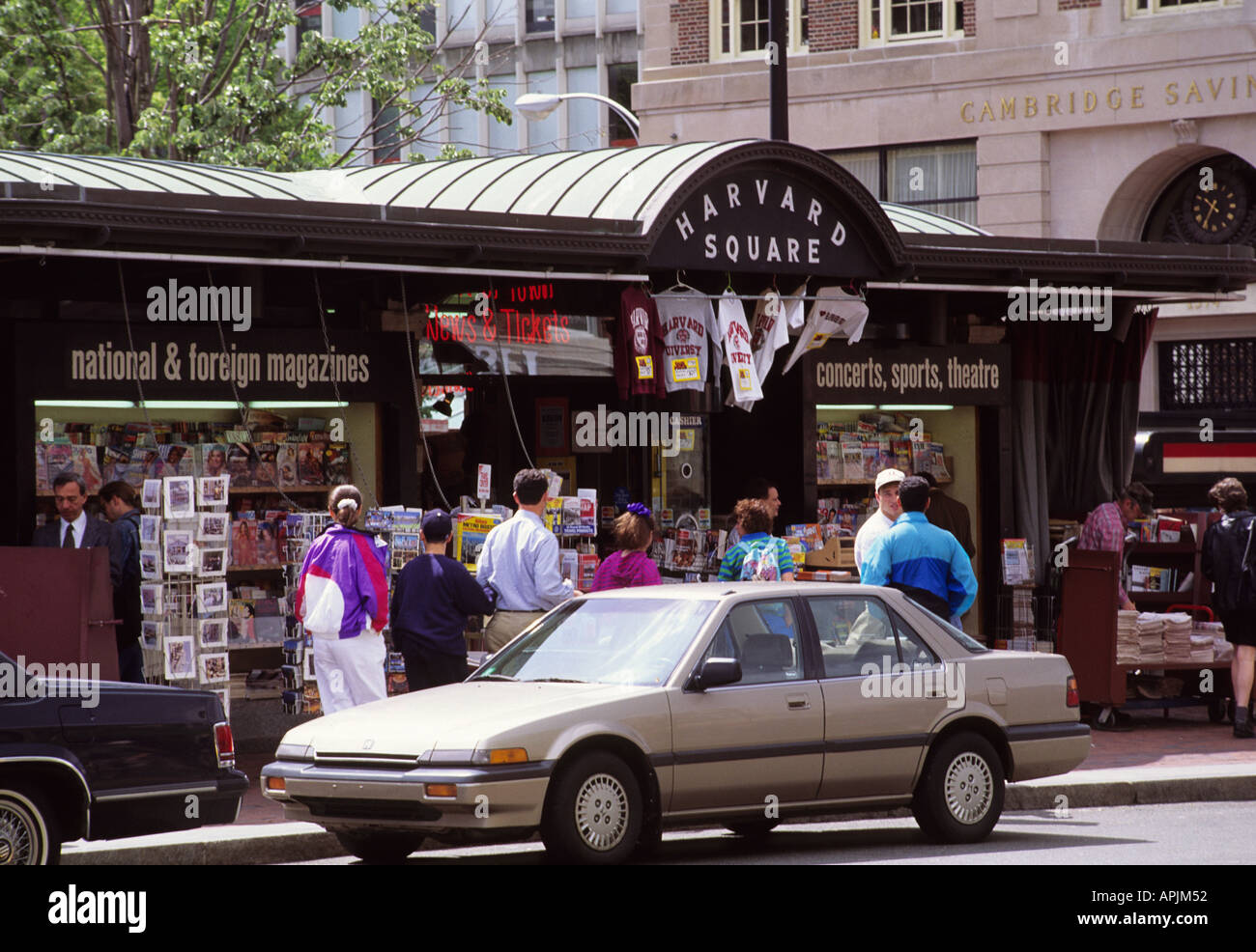 USA Cambridge Massachusetts Harvard University People Harvard Square ...