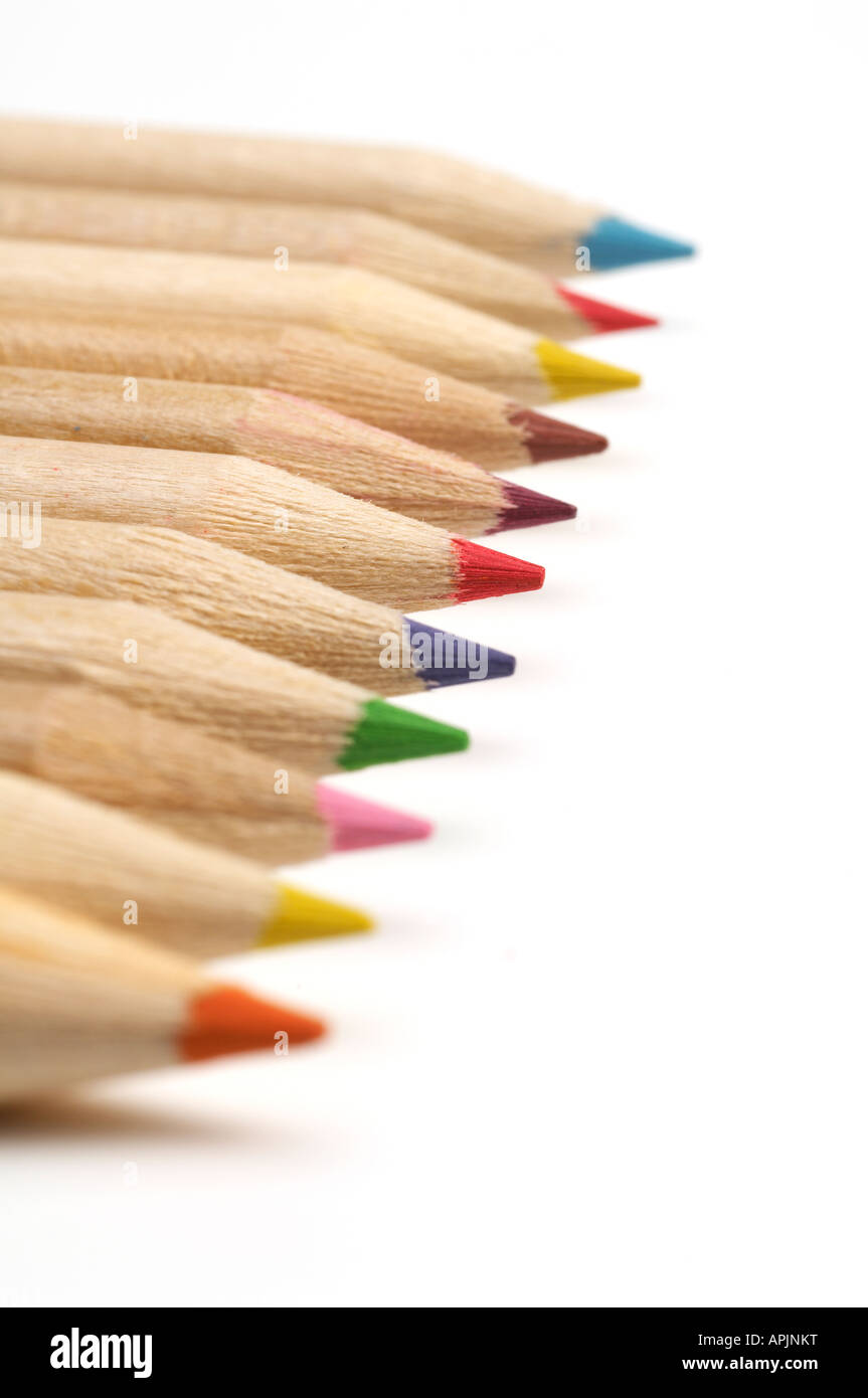 Coloured pencil hi-res stock photography and images - Alamy