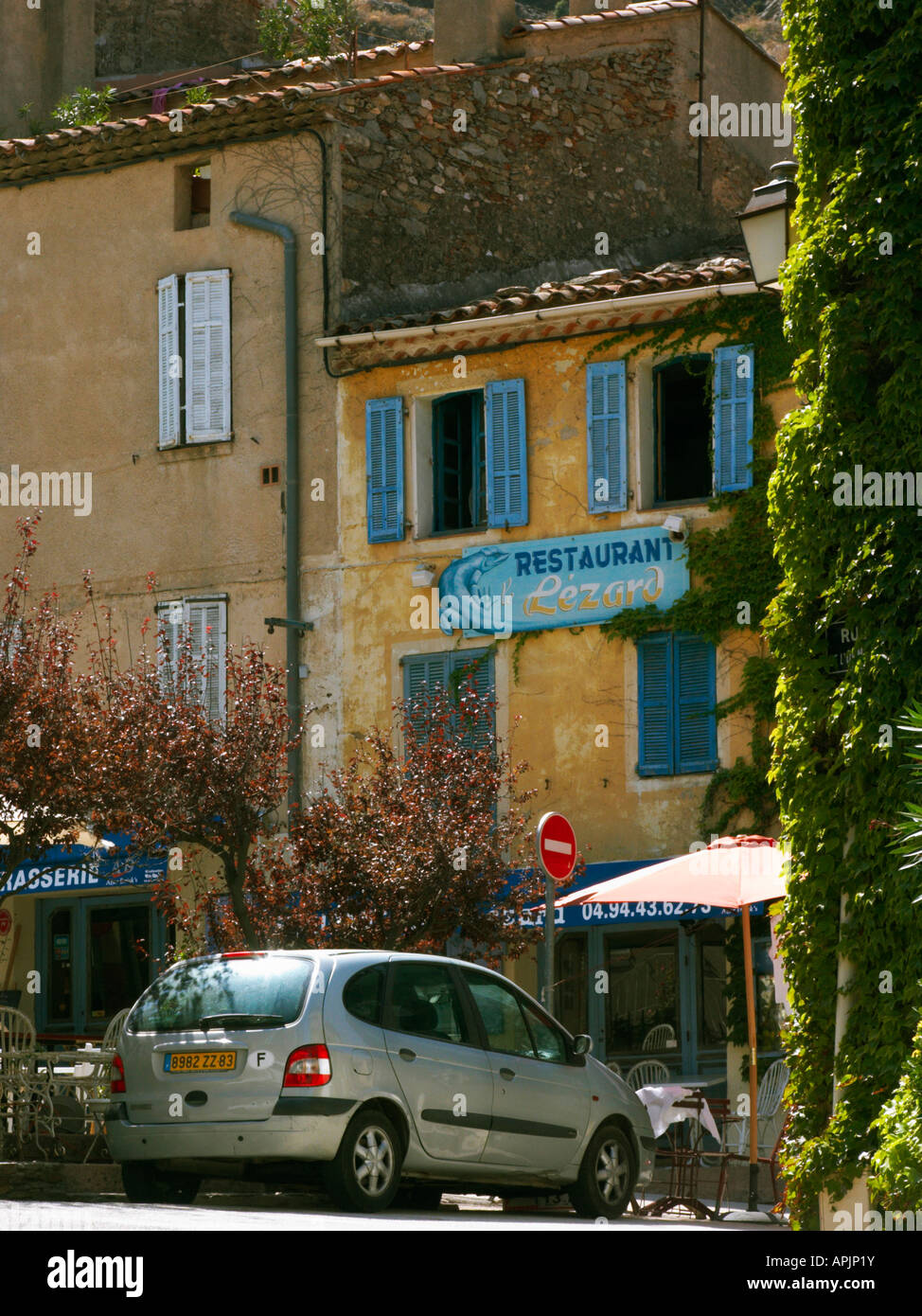LE GARDE FREINET, PROVENCE, FRANCE, 9th June 2005. LE LEZARD, a view of ...