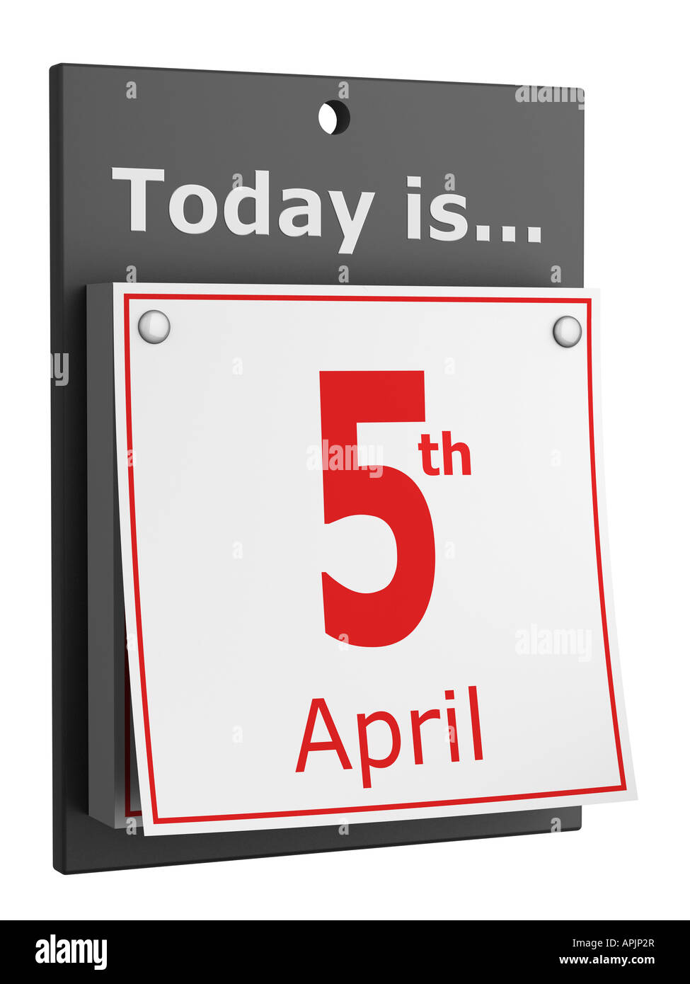 April the 5th Cut Out Stock Images & Pictures - Alamy