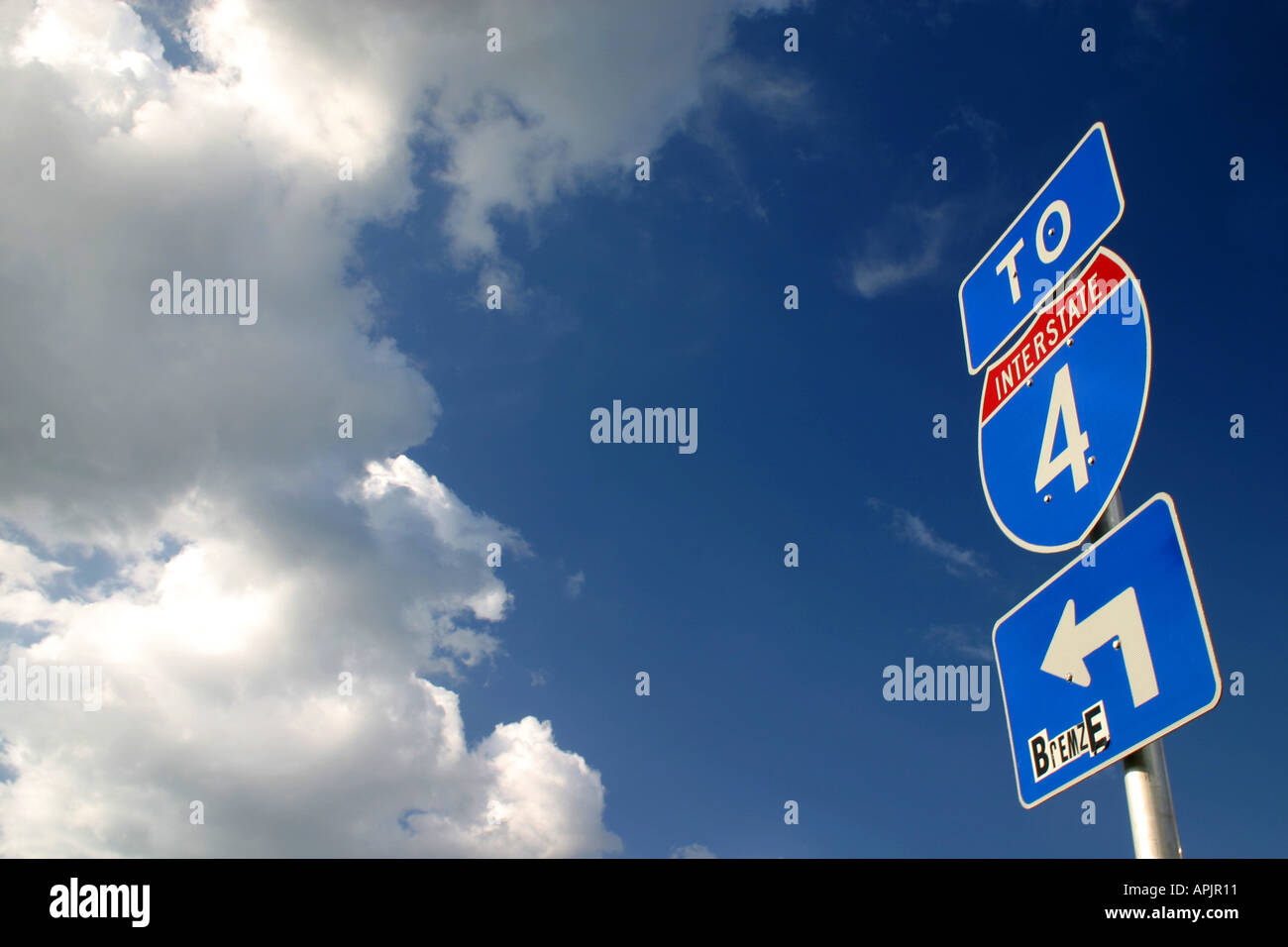 Interstate 4 florida road hi-res stock photography and images - Alamy