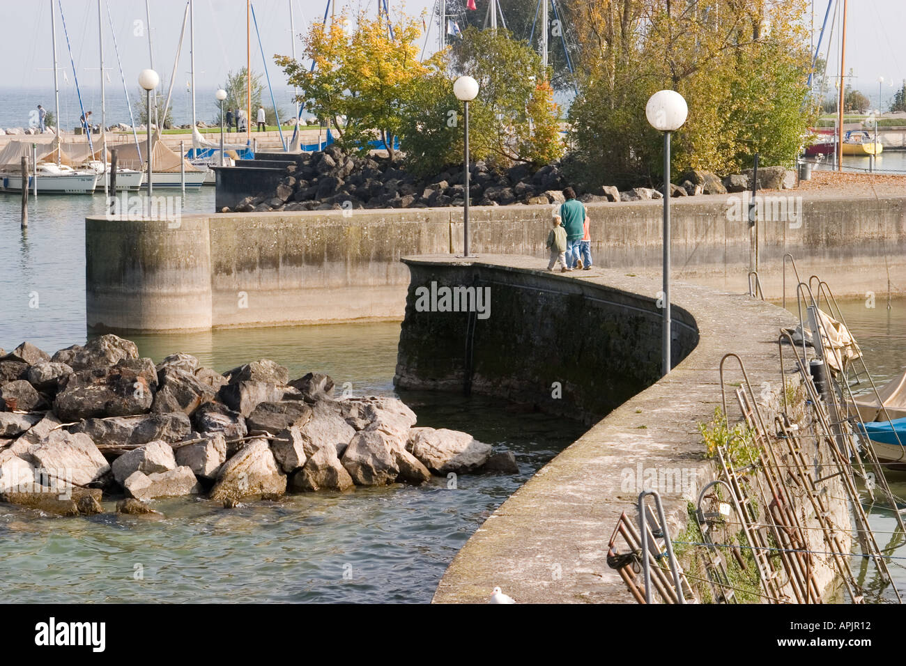 Lake Constance Romanshorn Switzerland Stock Photo - Alamy