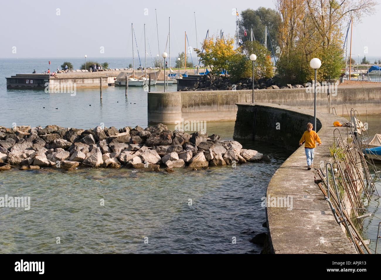 Lake Constance Romanshorn Switzerland Stock Photo - Alamy
