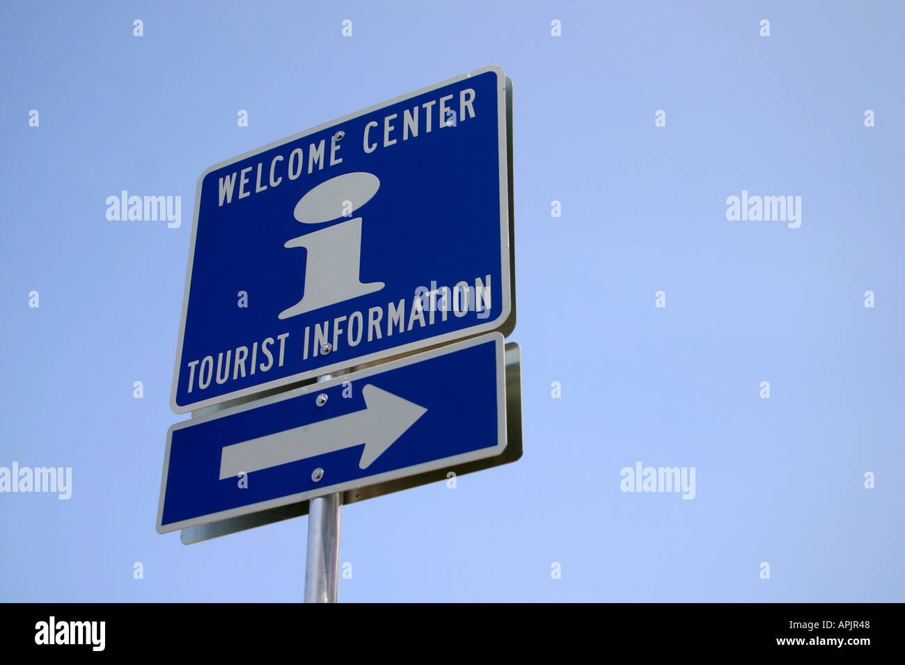 Welcome Center and Tourist Information sign Clearwater Beach Florida ...