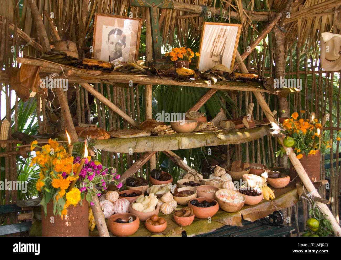 Day of the Dead Altar Stock Photo - Alamy
