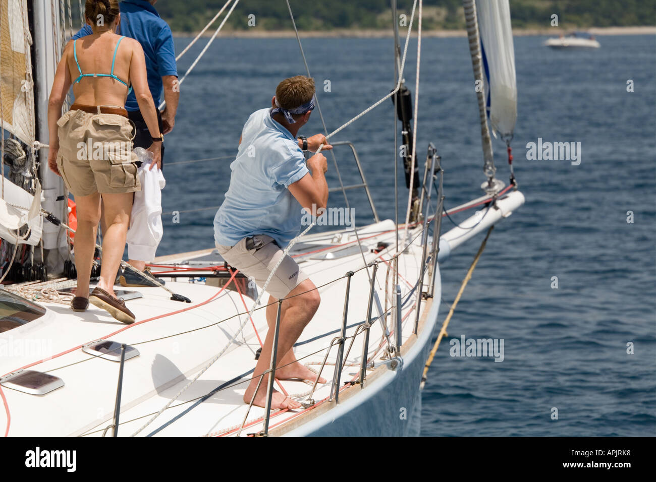 Sail handling hi-res stock photography and images - Alamy