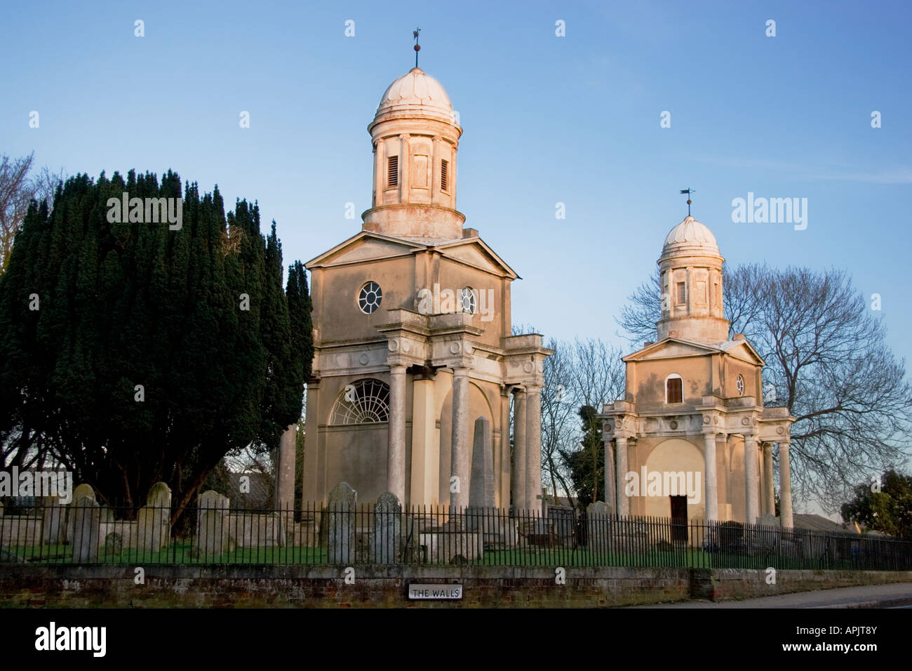 Mistley Towers, Essex, England Stock Photo - Alamy