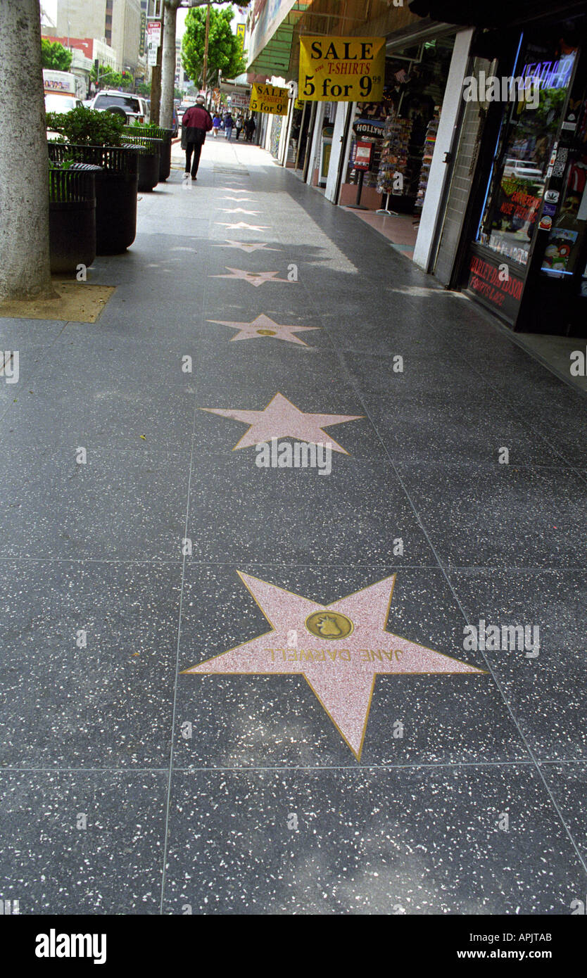 Hollywood Boulevard Los Angeles California USA Stock Photo - Alamy