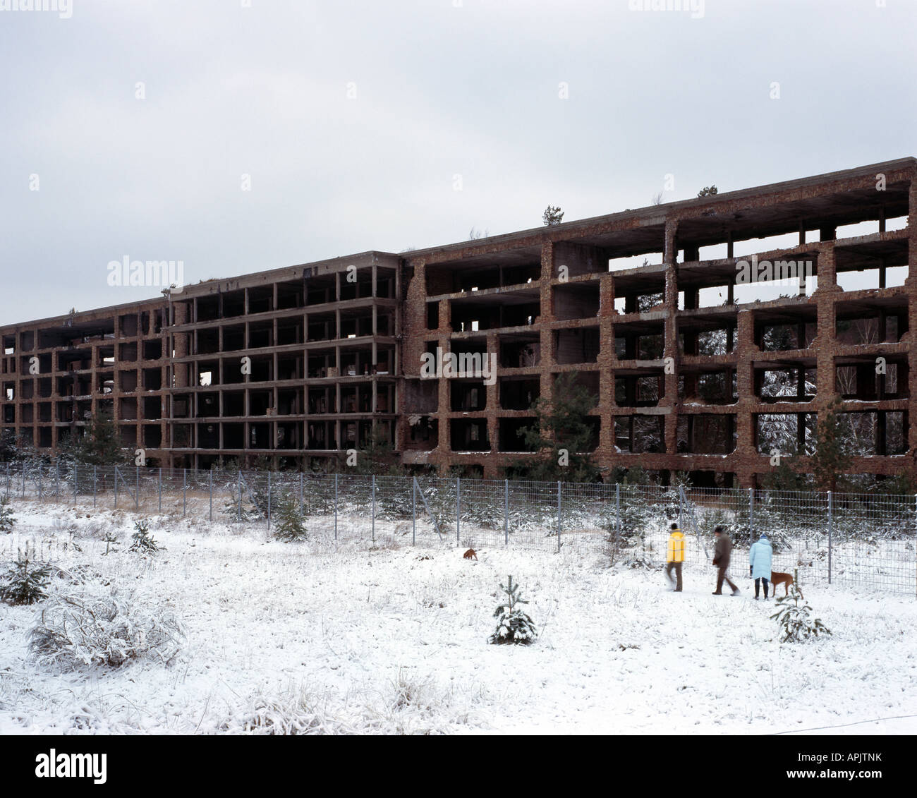 Prora/Rügen, KDF-Seebad, Clemens Klotz 1936-41, Invest-Ruine ...