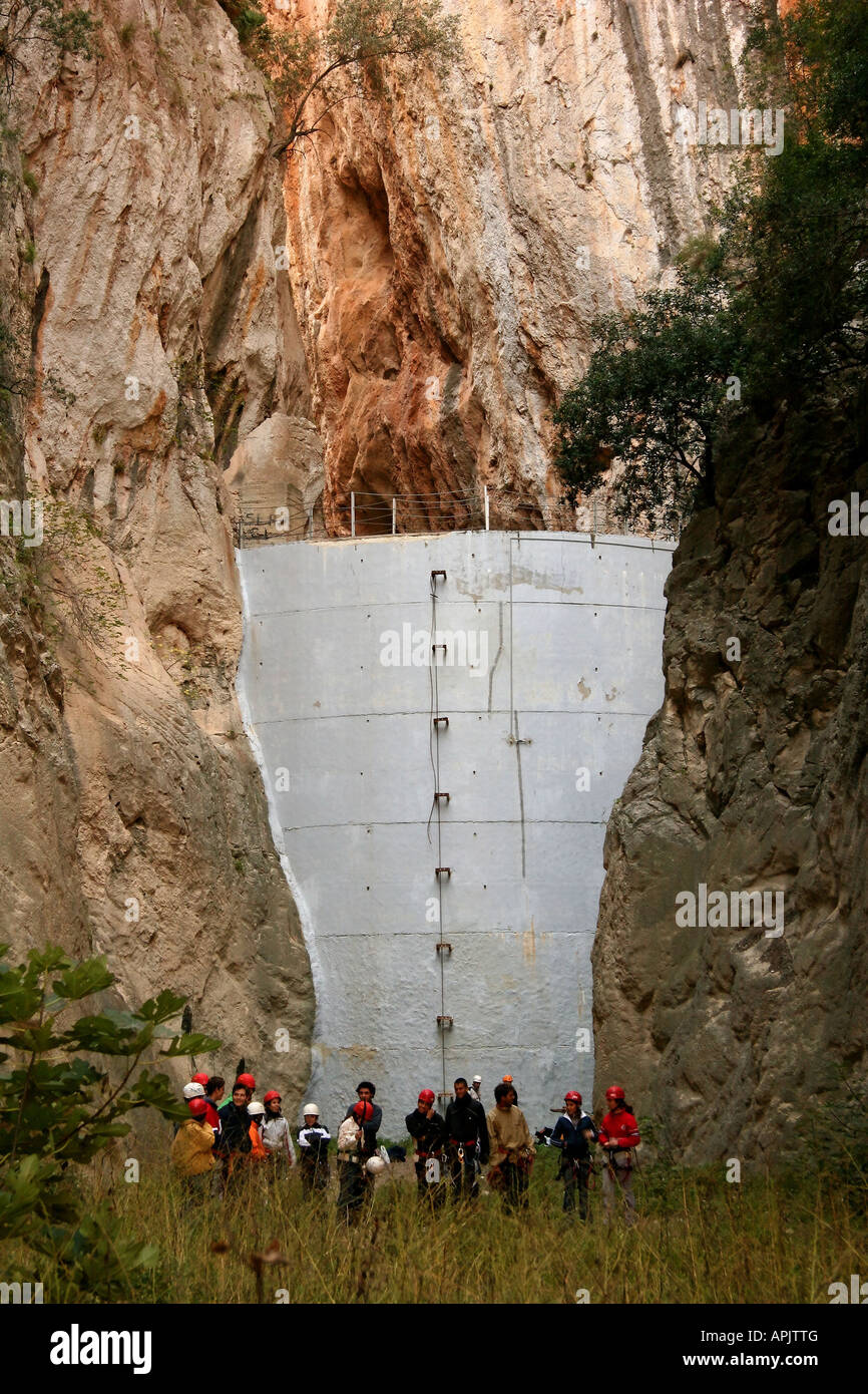 Isbert's Folly. A reservoir in Spain Stock Photo - Alamy