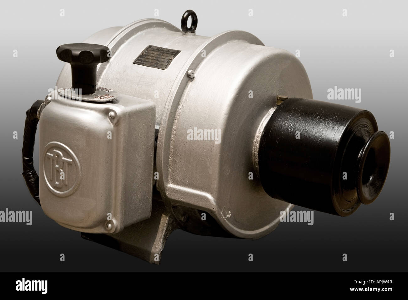 Old industrial electric motor Stock Photo - Alamy