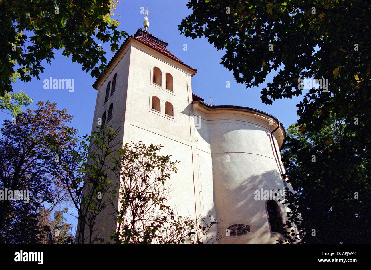 Church Budec Czech Republic Stock Photo - Alamy