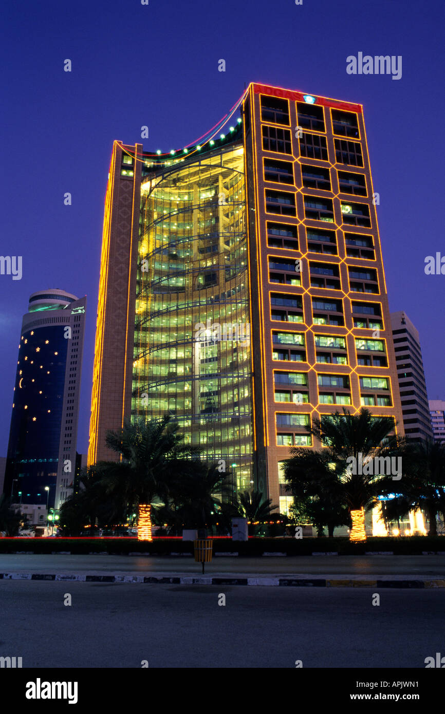 ADMA ADGAS Building Abu Dhabi United Arab Emirates Stock Photo - Alamy