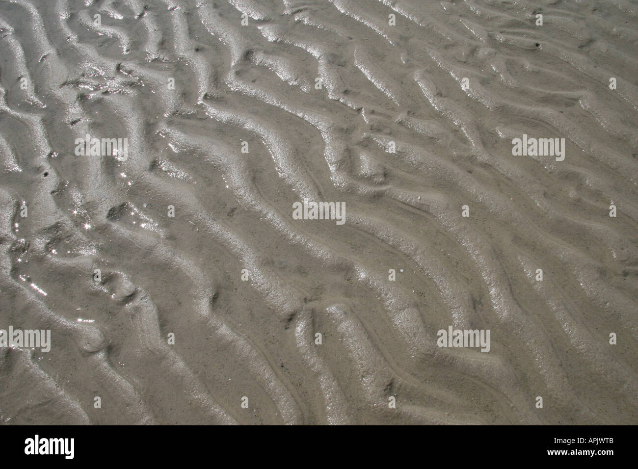 Ocean sand ripples hi-res stock photography and images - Alamy
