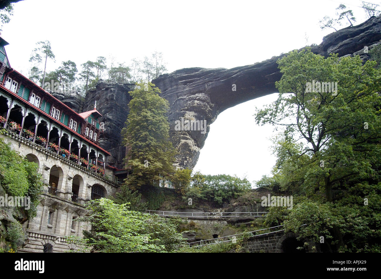 Pravcicka Gate Czech Republic Stock Photo - Alamy