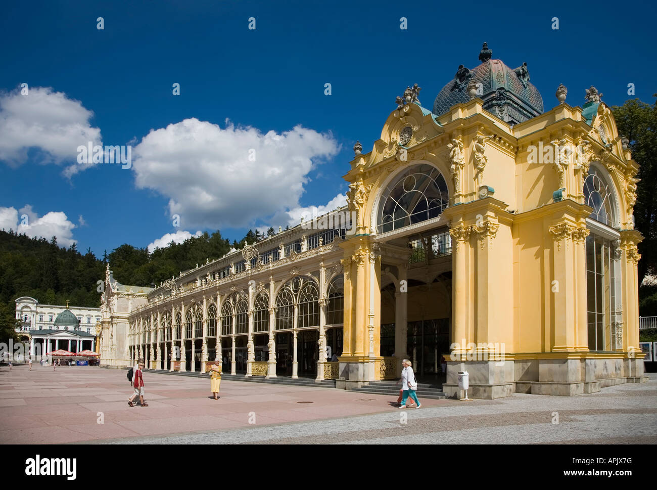 Mariánské lázne kolonada hi-res stock photography and images - Alamy