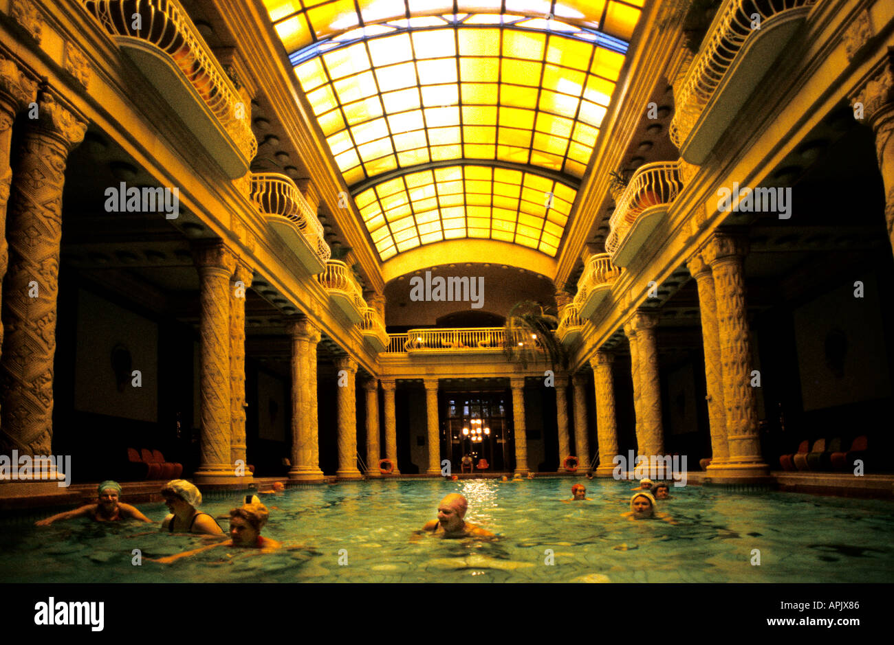 Gellért Thermal Baths and Swimming Pool, also called Gellért fürdő or ...