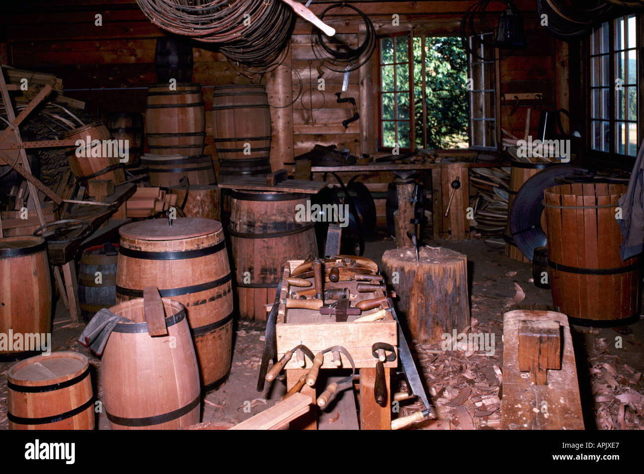 Barrel making tools hi-res stock photography and images - Alamy