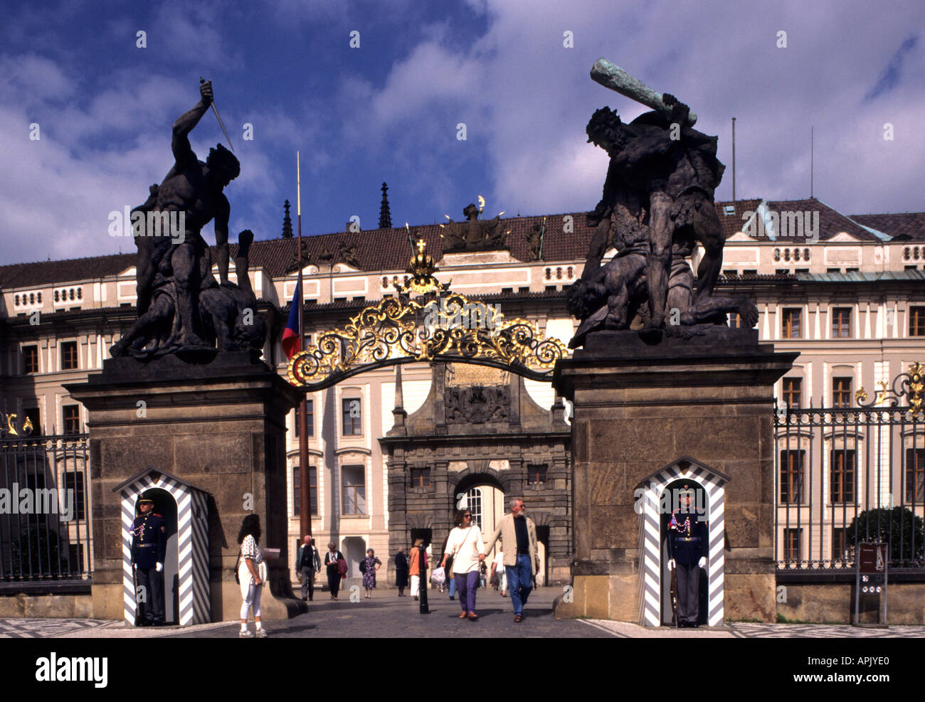 Troja castle sculpture architecture hi-res stock photography and images ...