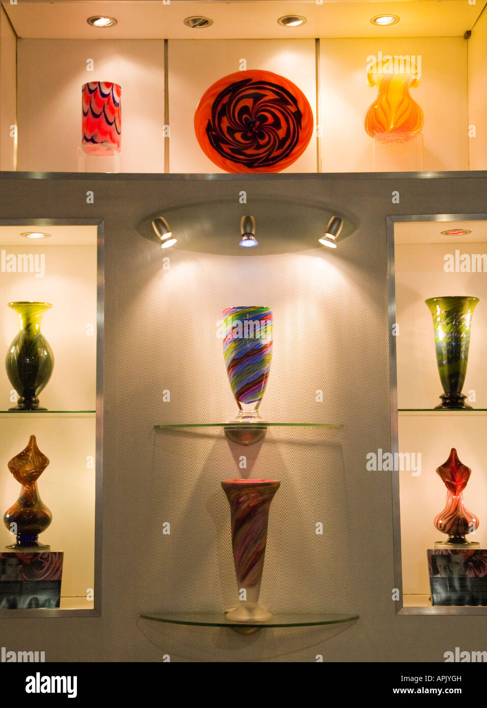 Gibraltar Samples of glass ware made at Gibraltar Crystal in Casemates ...