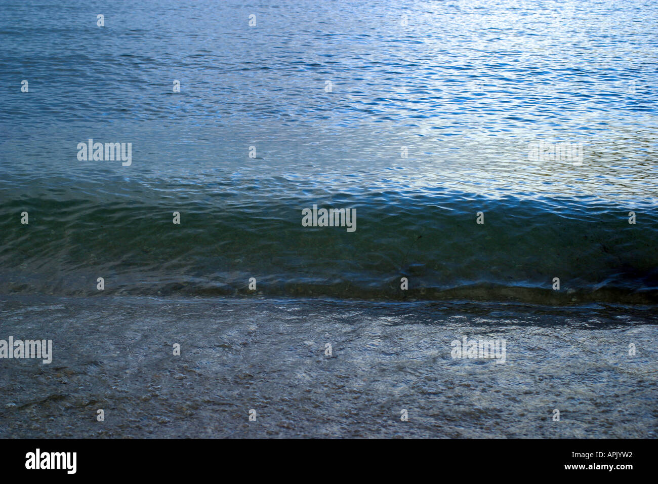 Sea waves ripples colored deep hi-res stock photography and images - Alamy