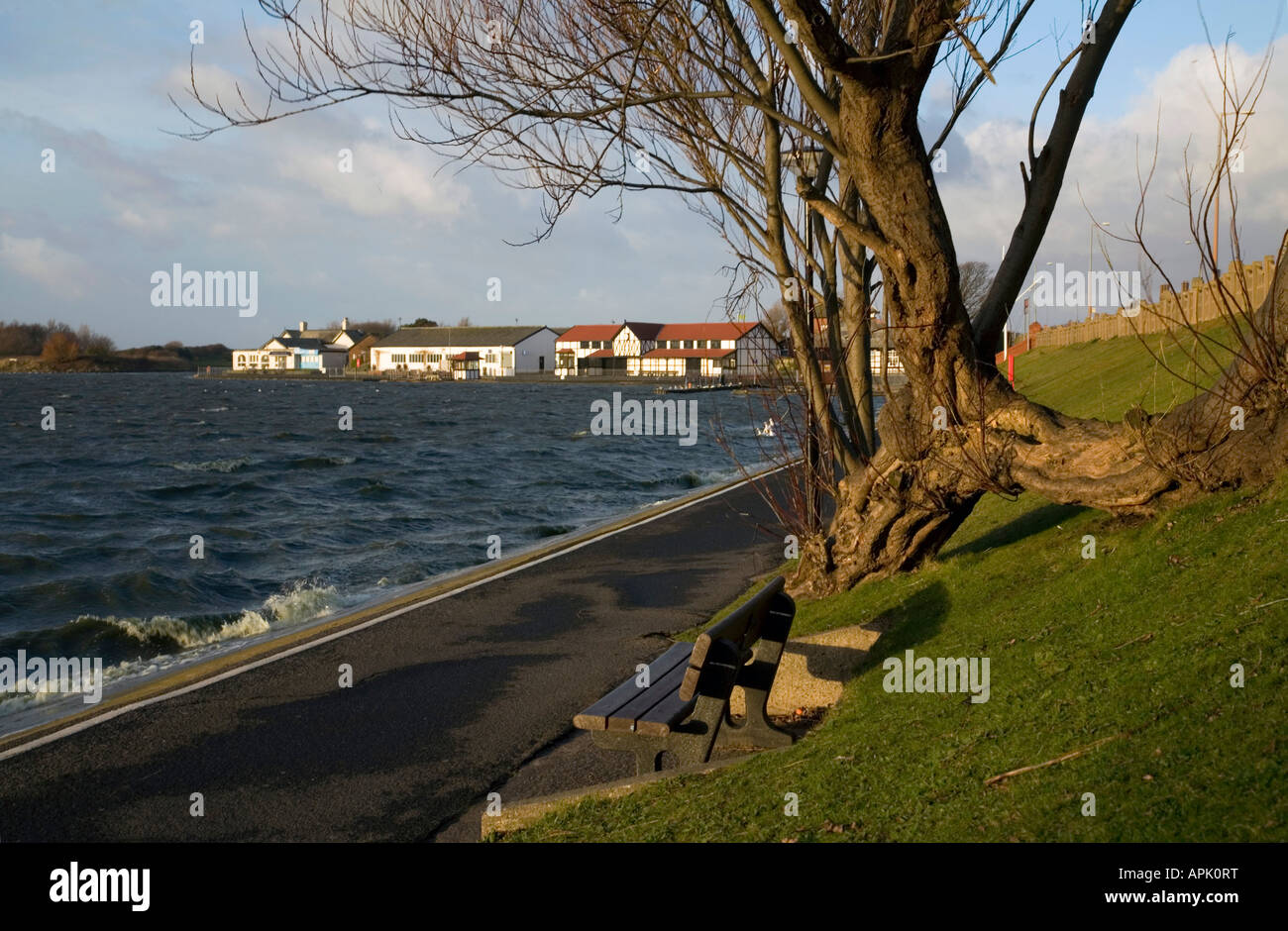 fairhaven lake lytham lancashire Stock Photo - Alamy