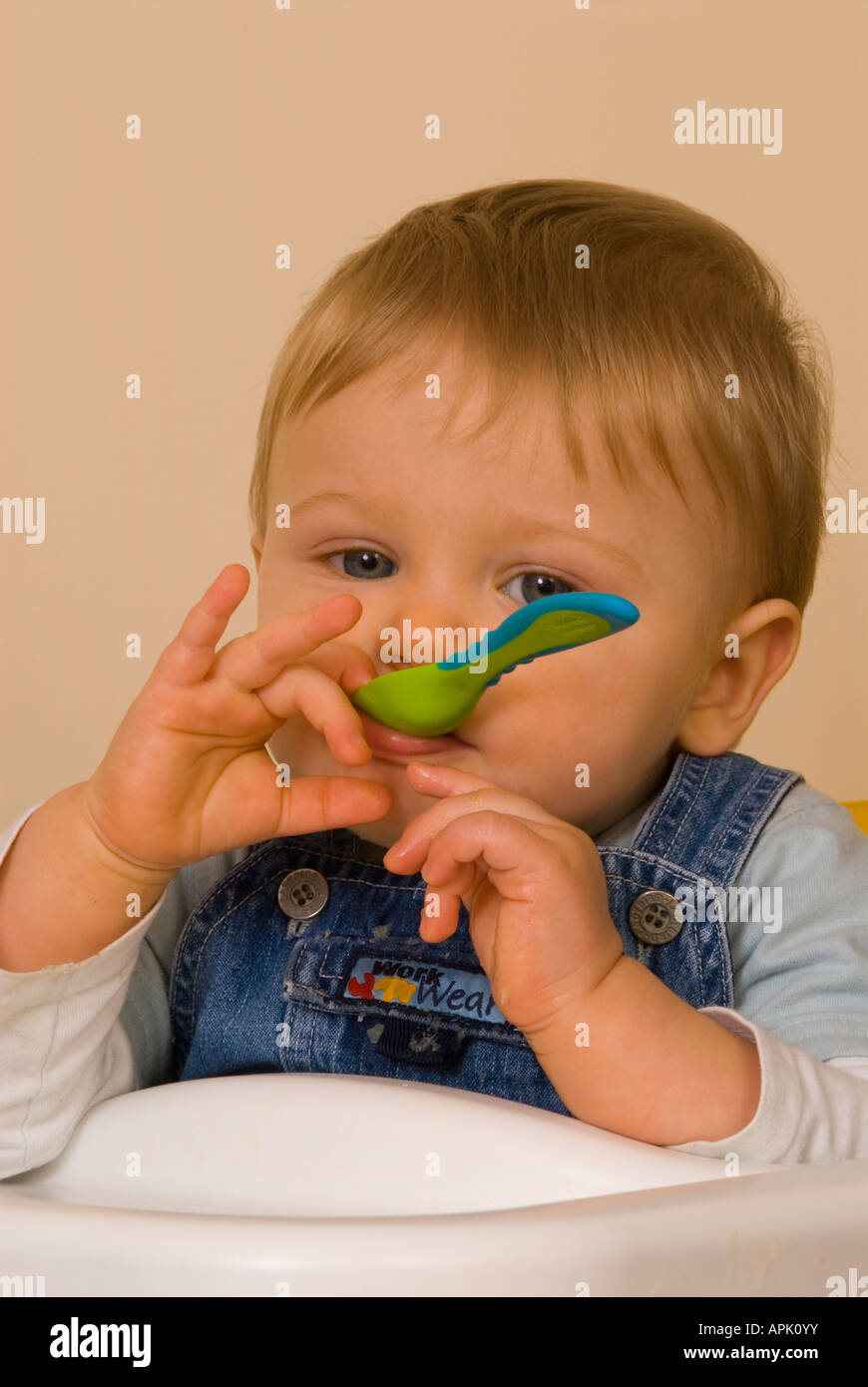 Biting Spoon High Resolution Stock Photography and Images - Alamy