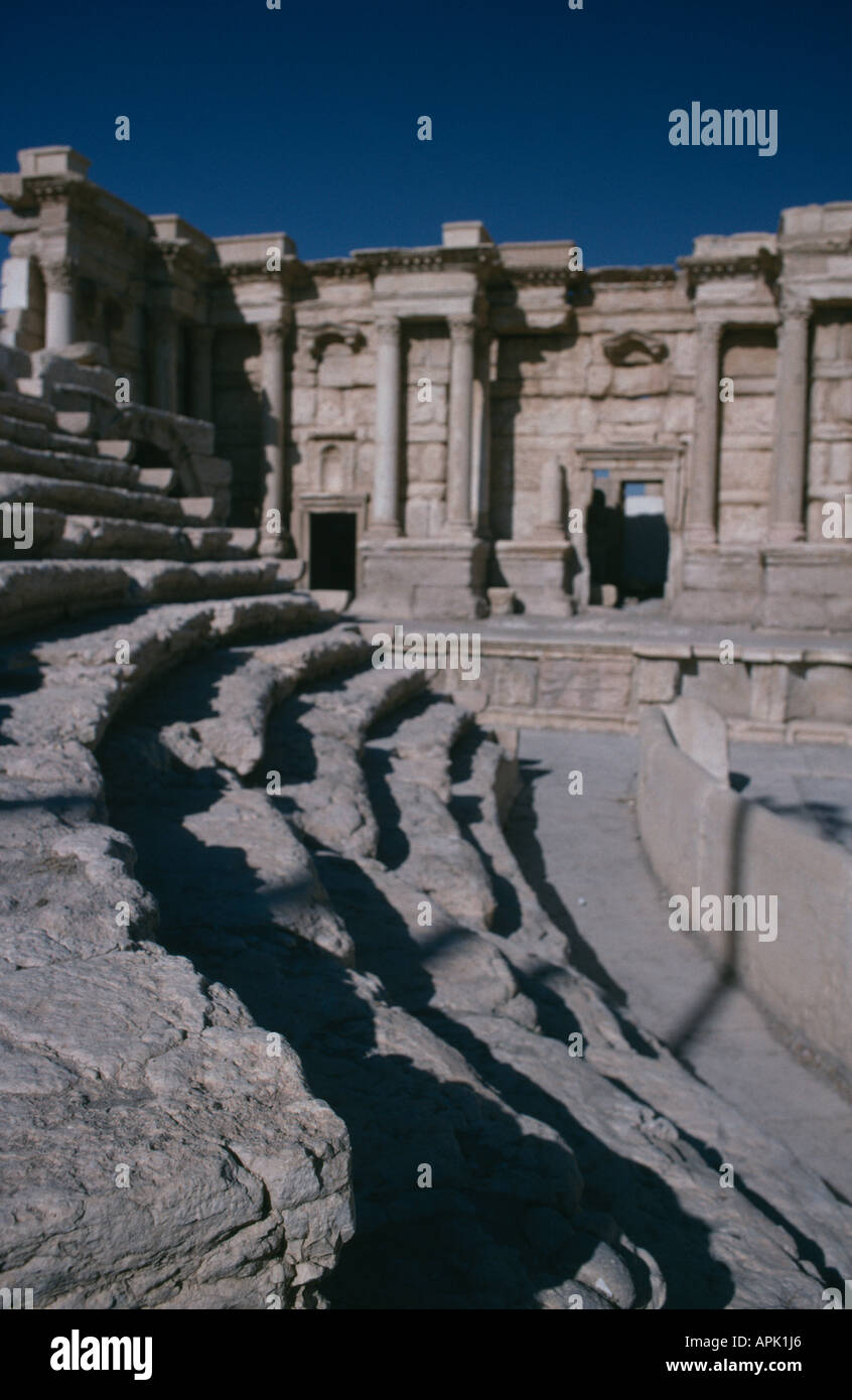 Roman theatre, Palmyra, Syria Stock Photo - Alamy