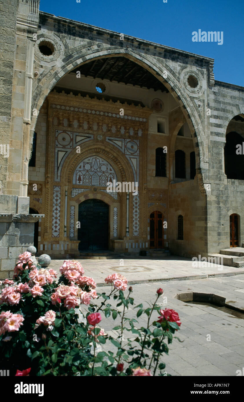 The Palace of Beiteddine, built for the Emir Bechir el Chehabi II in ...