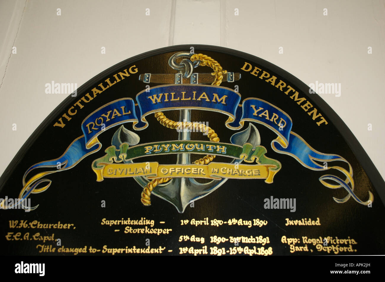 Royal navy sign hi-res stock photography and images - Alamy