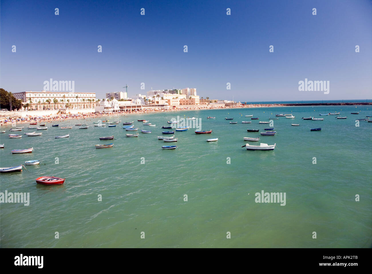 La Caleta Beach is a small and very popular urban beach located in ...