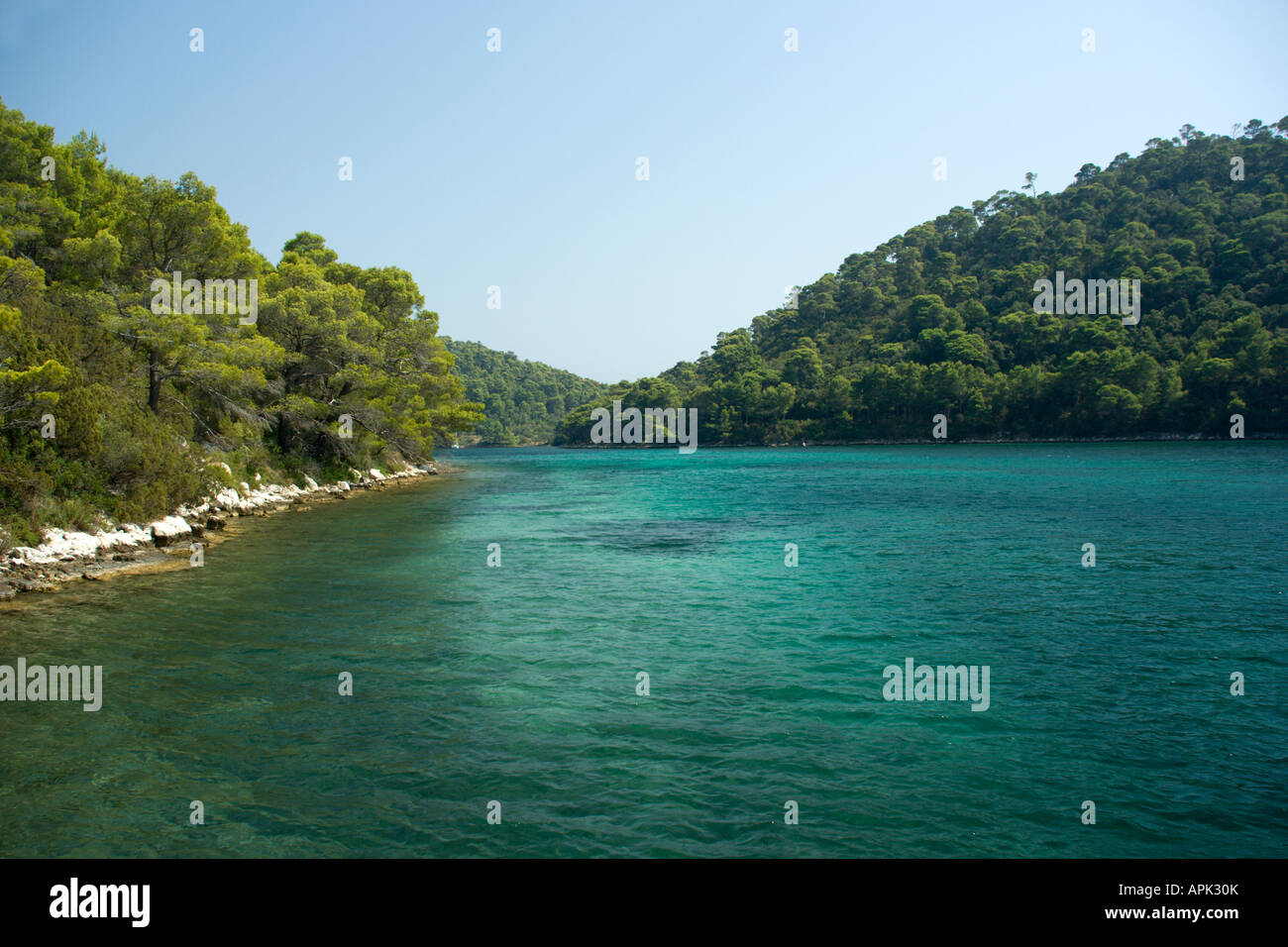 Mljet National Park Croatia Stock Photo - Alamy
