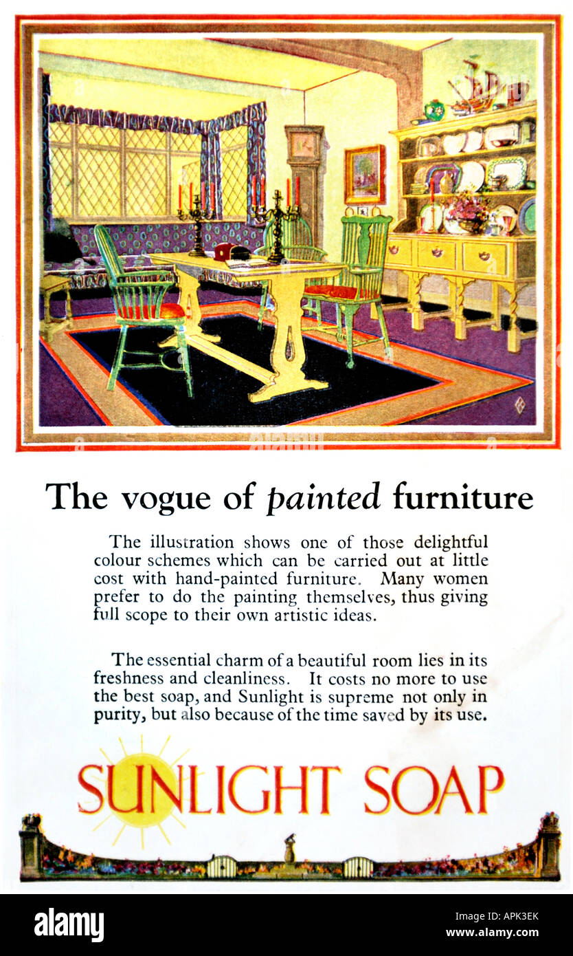 Sunlight Soap Advertisement For Editorial Use Only Stock Photo - Alamy