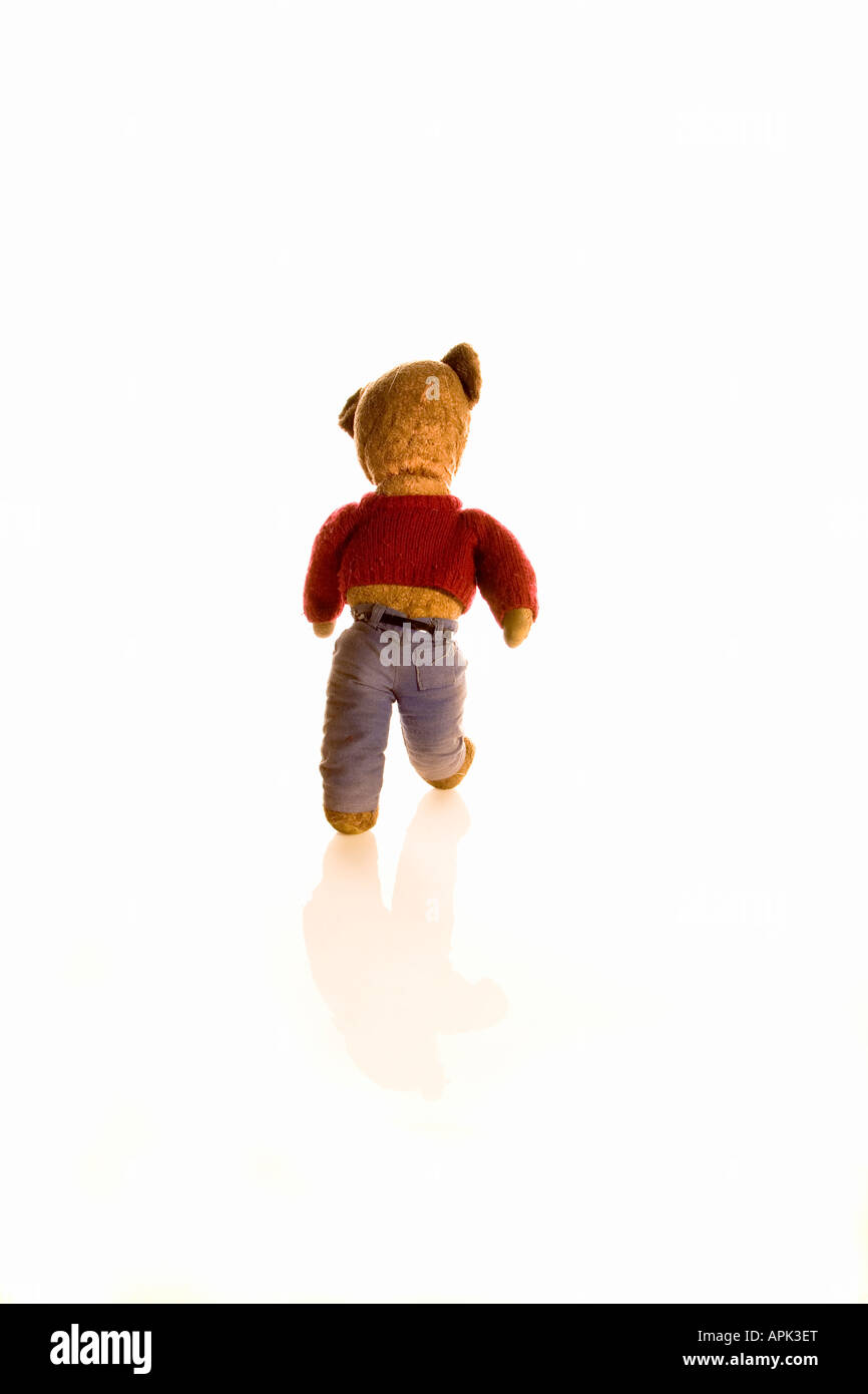 Walking teddy bear Stock Photo - Alamy