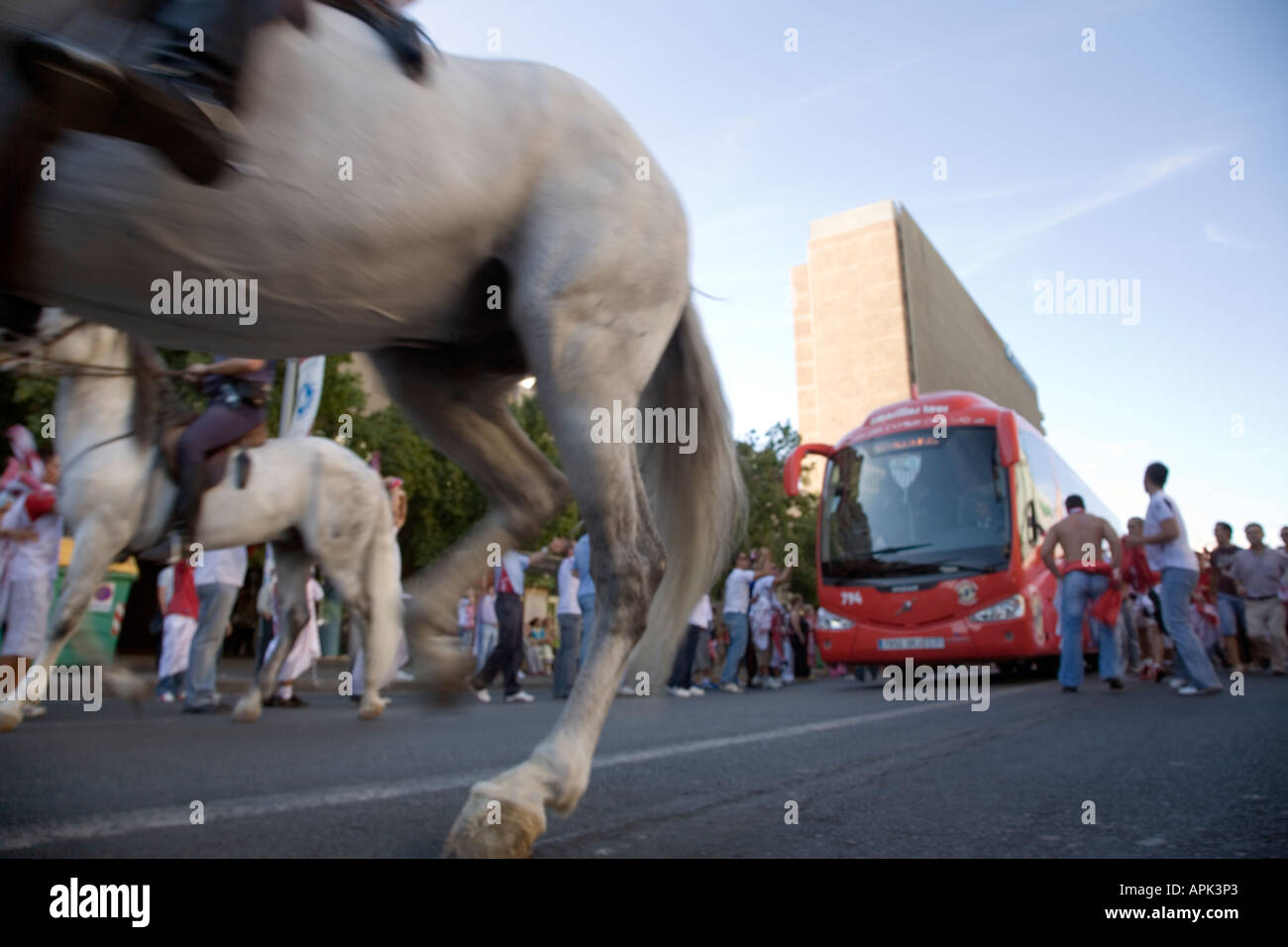 Football supporter bus hi-res stock photography and images - Alamy