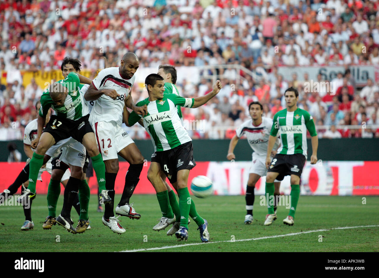 Aerial action football hi-res stock photography and images - Alamy