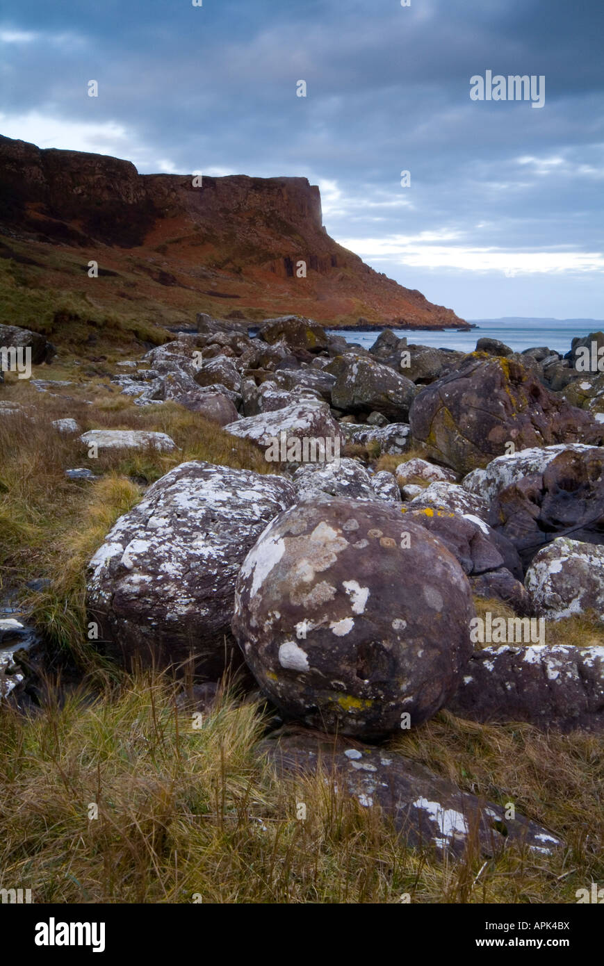 Landscape image of Fairhead from Murlough Bay County Antrim Northern ...