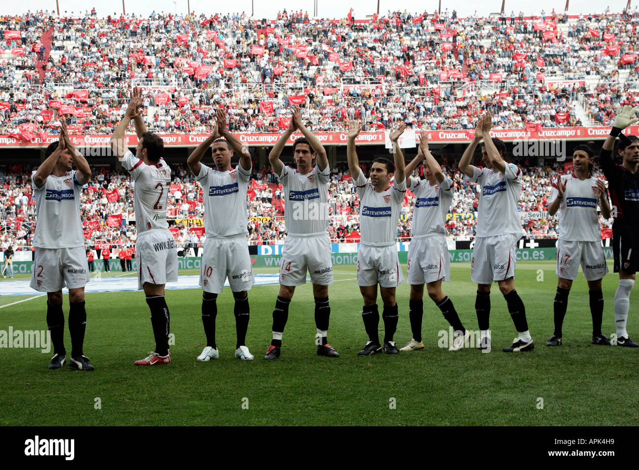 Sevilla fc squad hi-res stock photography and images - Alamy