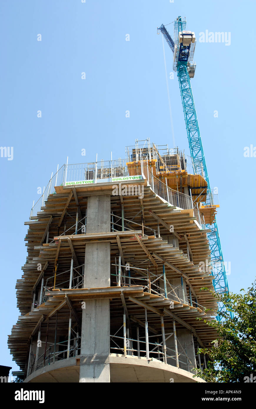 The Stratford Eye building construction site in Stratford London Stock ...