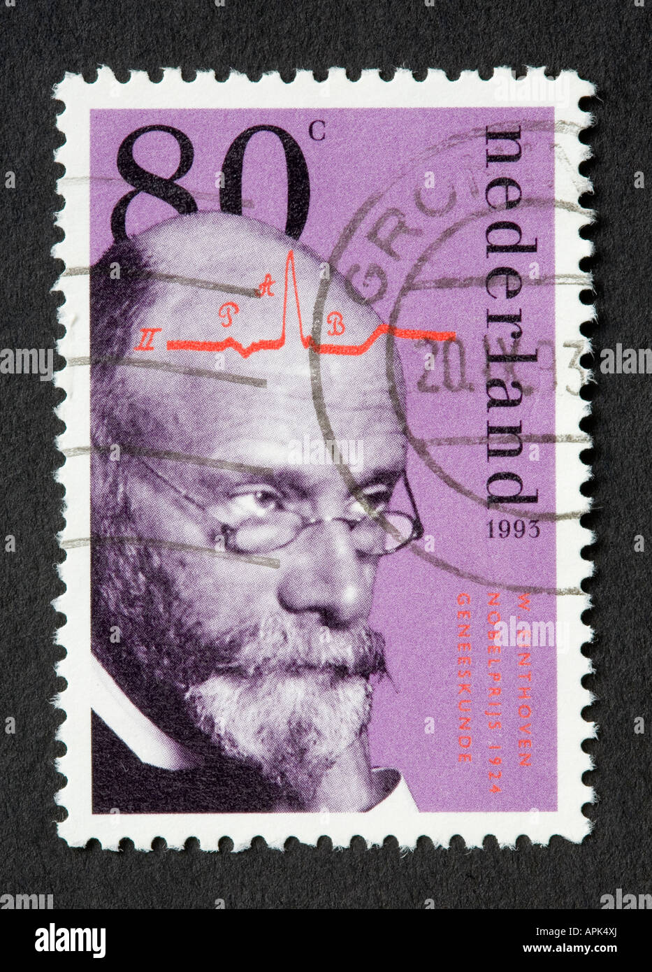 Dutch postage stamp Stock Photo - Alamy