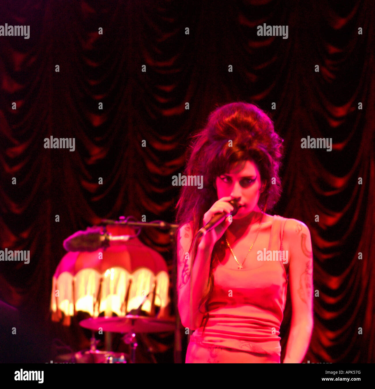 Amy Winehouse, Eden Sessions Stock Photo - Alamy