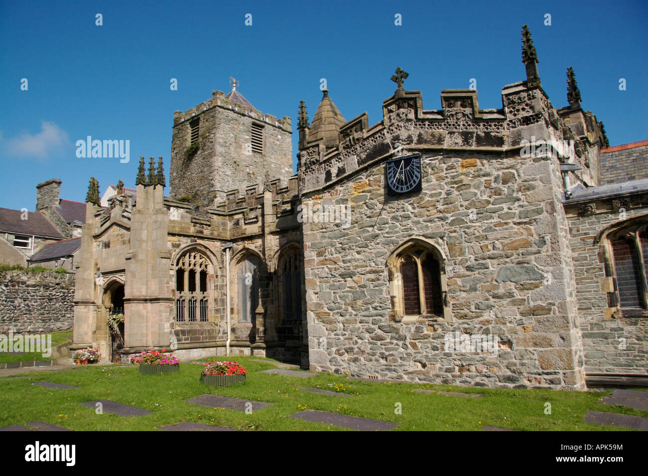 St cybi church holyhead hi-res stock photography and images - Alamy