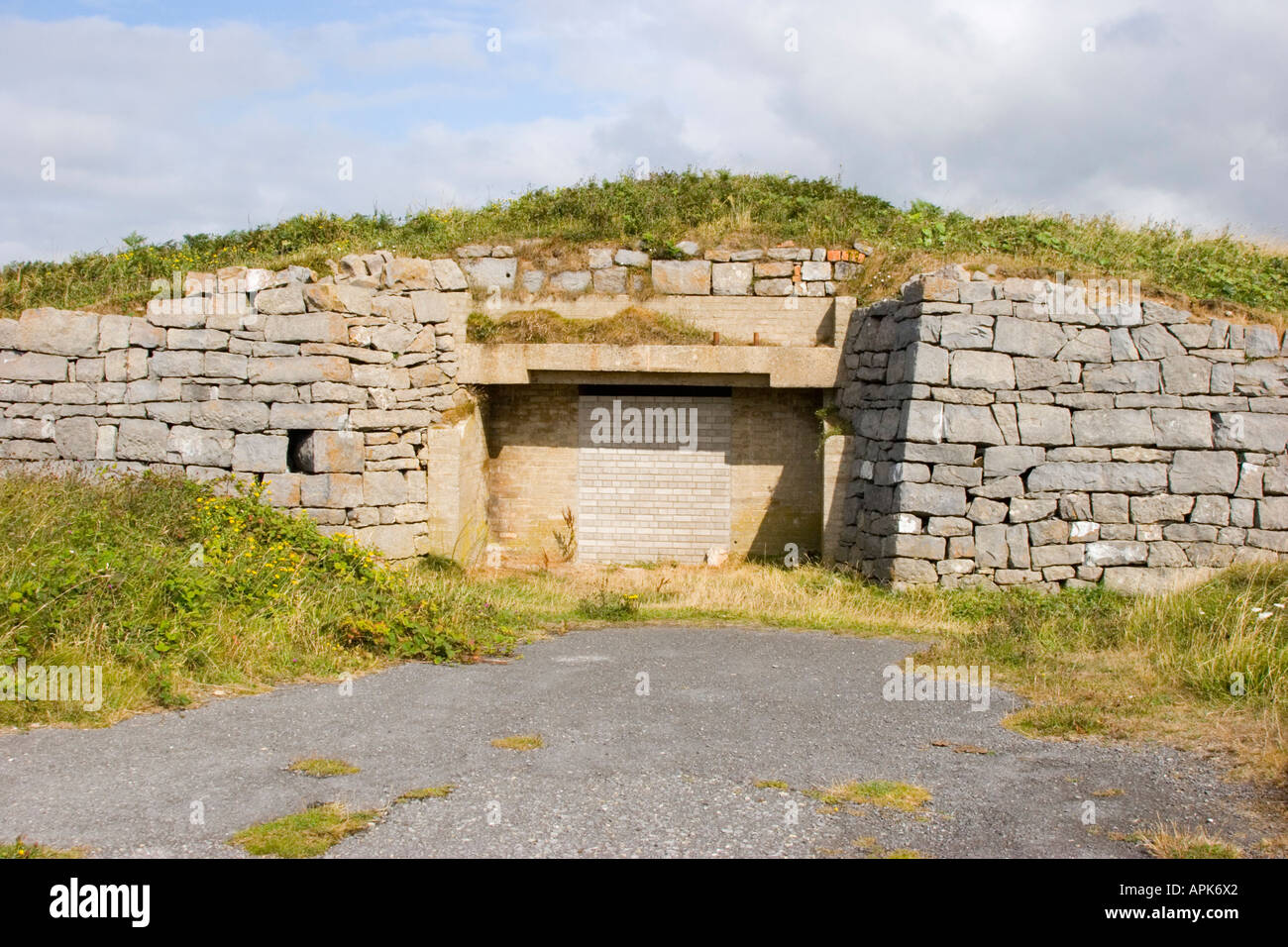 Bunker and military firing range in Pembrokeshire Wales Stock Photo - Alamy