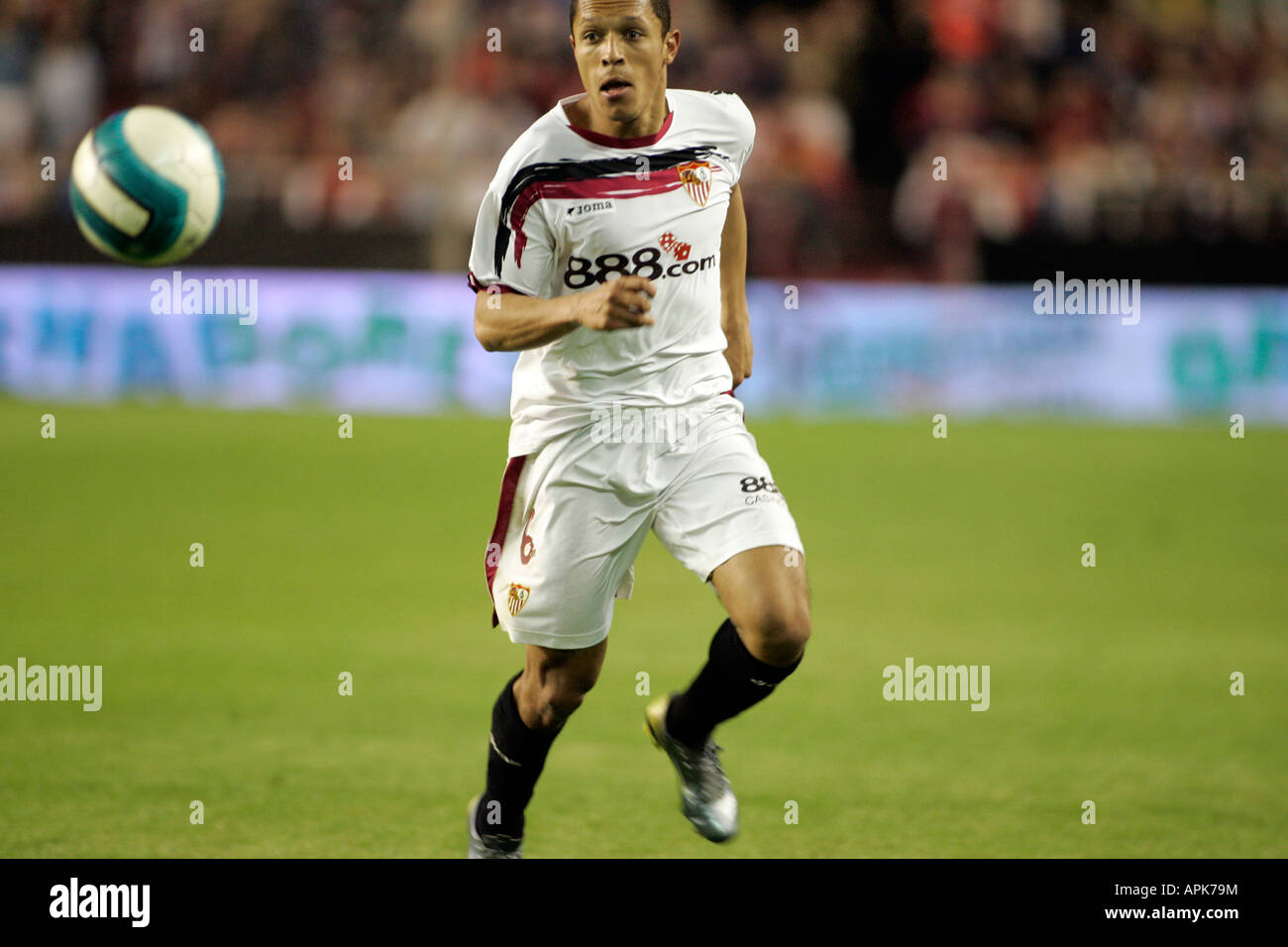 Adriano looking at the ball Stock Photo - Alamy