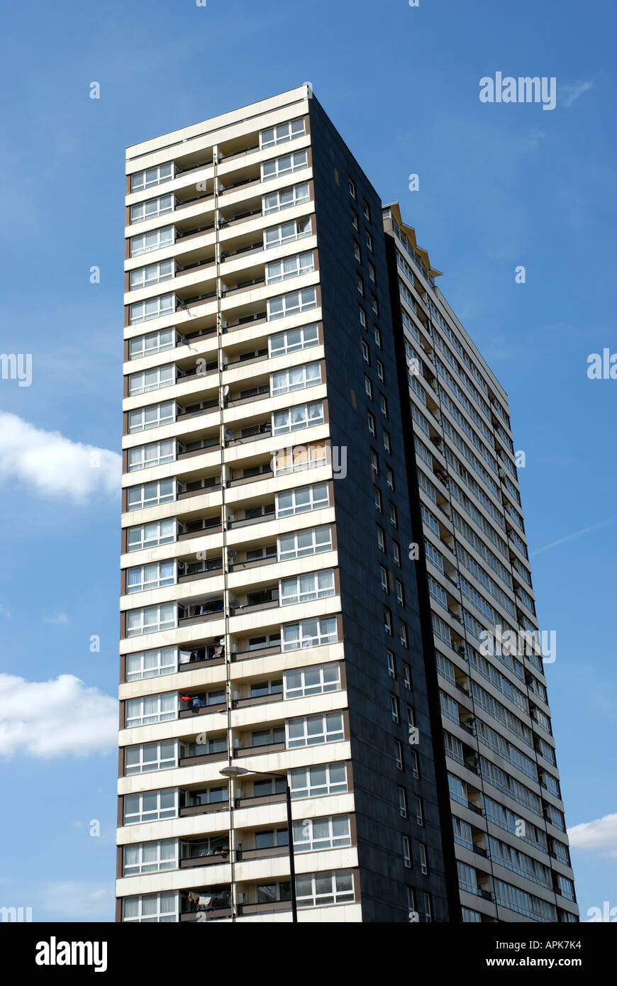 Council housing tower block in Carpenters Road Stratford London Stock ...